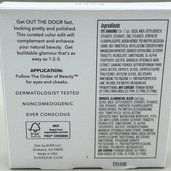 Ever Out the Door | Makeup | New Msrp 68 Ever Outthedoorcheek Eye ...